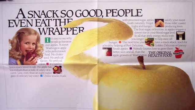 Apple Advertising Through the Ages - Washington Apples