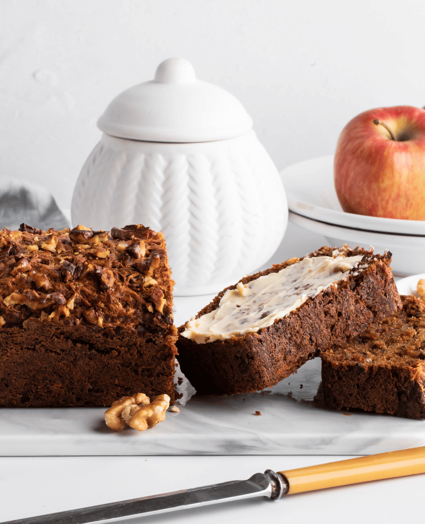 Apple Cheddar Walnut Loaf - Washington Apples